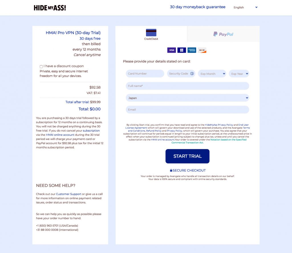 HideMyAss Free Trial is Here! Working HMA VPN 30 days Trial