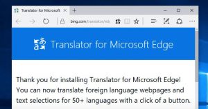 How to Translate Web Pages/Website with Edge Microsoft Translator