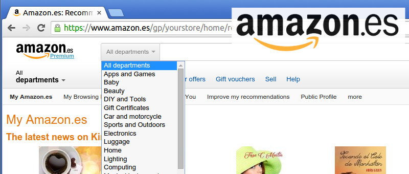 Spanish Amazon.es in English! — The Easy Shopping Guide