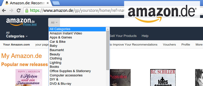 German Amazon.de in English! — The Easy Shopping Guide
